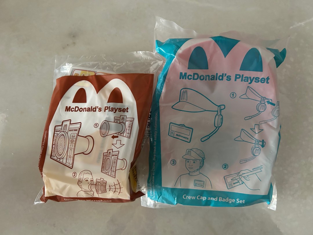 McD playset mic & speaker, Hobbies & Toys, Toys & Games on Carousell