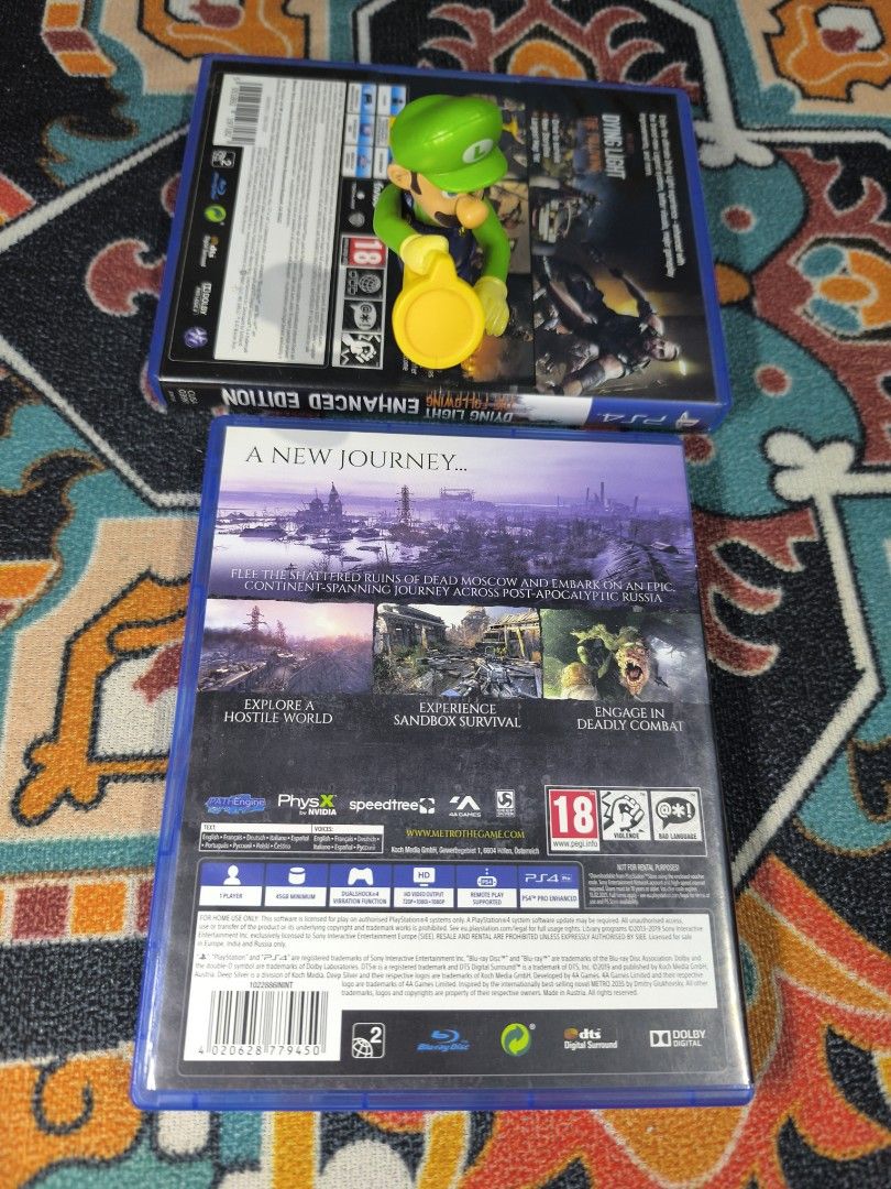 METRO EXODUS PS4 GAME, Video Gaming, Video Games, PlayStation on Carousell