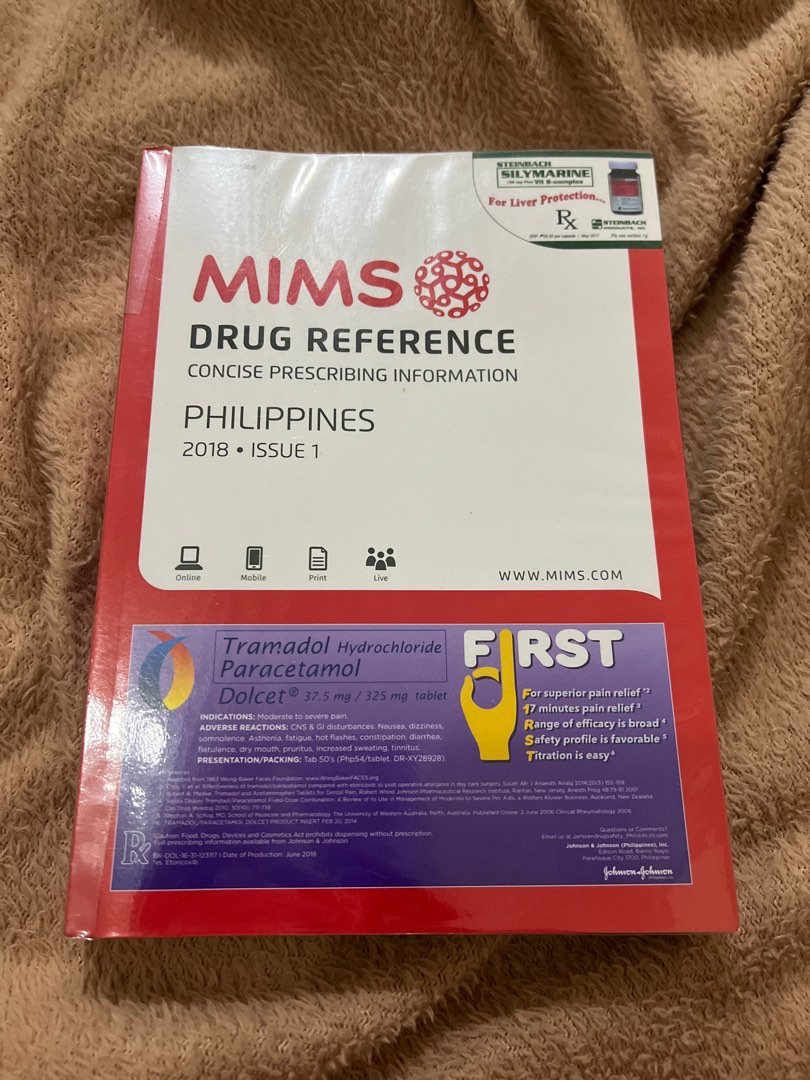 MIMS Philippines Drug Reference 2018, Hobbies & Toys, Books & Magazines ...