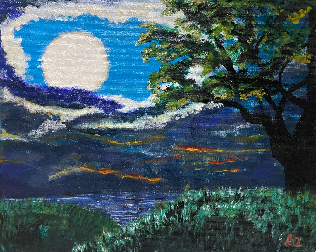 Moon Watch - Elizabeth Ang, Hobbies & Toys, Stationary & Craft, Art ...