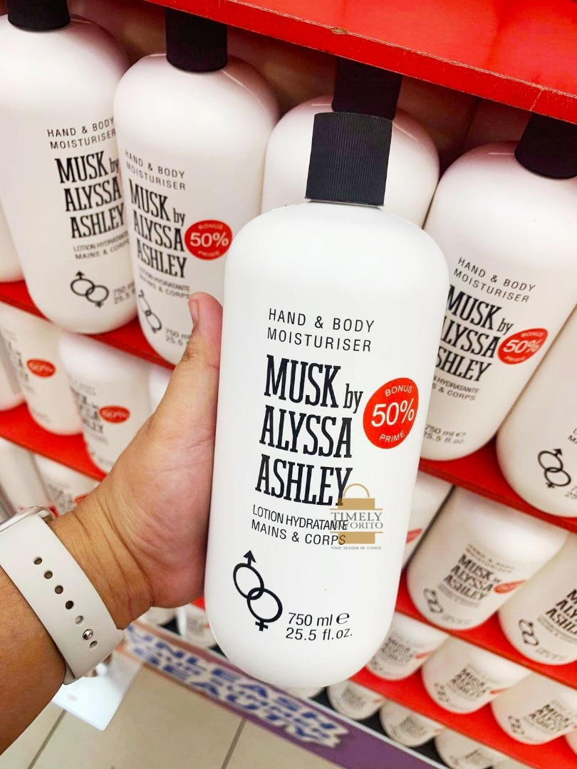 Musk by Alyssa Ashley Hand & Body Lotion 750ml (Imported from UAE ...