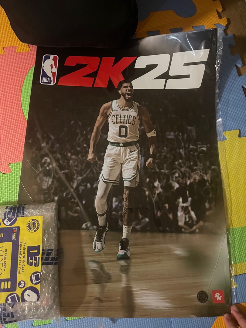 Nba2k25 poster, Hobbies & Toys, Toys & Games on Carousell