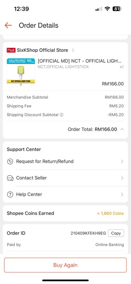 NCT FANLIGHT STICK (NEO BONG), Hobbies & Toys, Collectibles ...