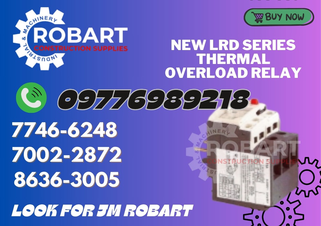 New LRD Series Thermal Overload Relay, Commercial & Industrial ...