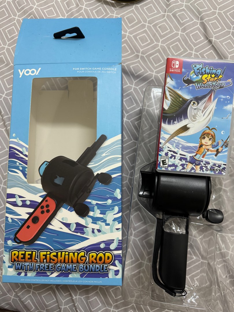 Nintendo Game : Fishing Star WorldTour, Video Gaming, Video Games ...