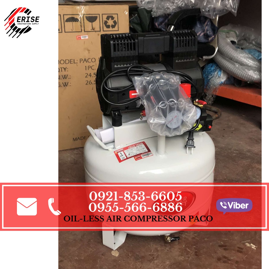 OIL-LESS AIR COMPRESSOR, Commercial & Industrial, Construction Tools ...