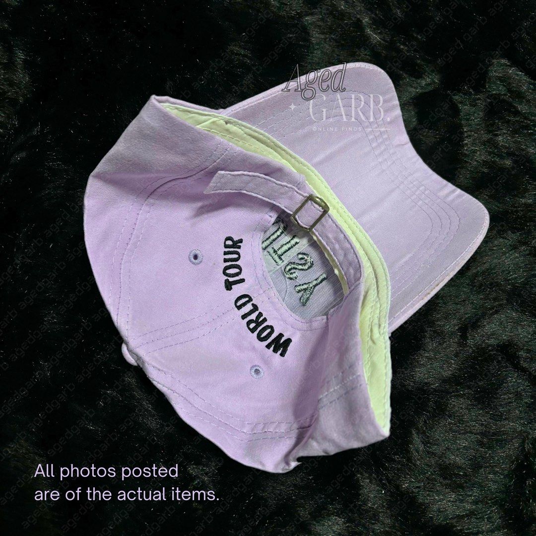 Olivia Rodrigo GUTS World Tour Lilac Unofficial Fanmade Custom Cap ...