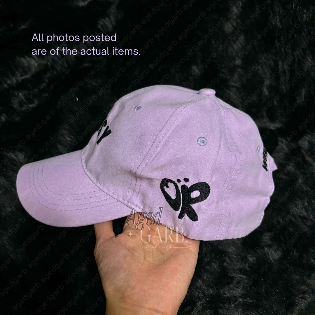 Olivia Rodrigo GUTS World Tour Lilac Unofficial Fanmade Custom Cap ...