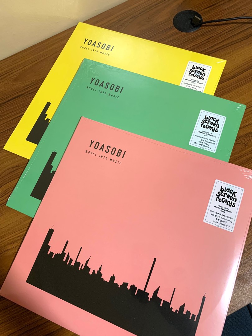 [On-hand] YOASOBI - THE BOOK Set Vinyl Record [J-Pop], Hobbies & Toys ...