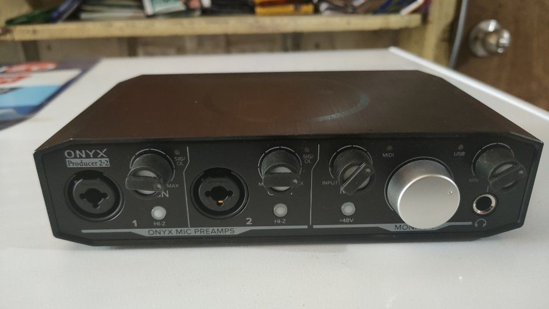 onyx 2-2 USB AUDIO INTERFACE WITH MIDI, Audio, Other Audio Equipment on ...