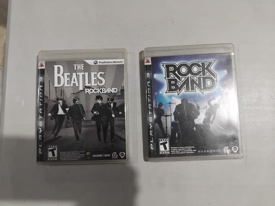 Playstation 3 (PS3) - 2 video games - The Beatles Rockband and Rockband, Video Gaming, Video ...