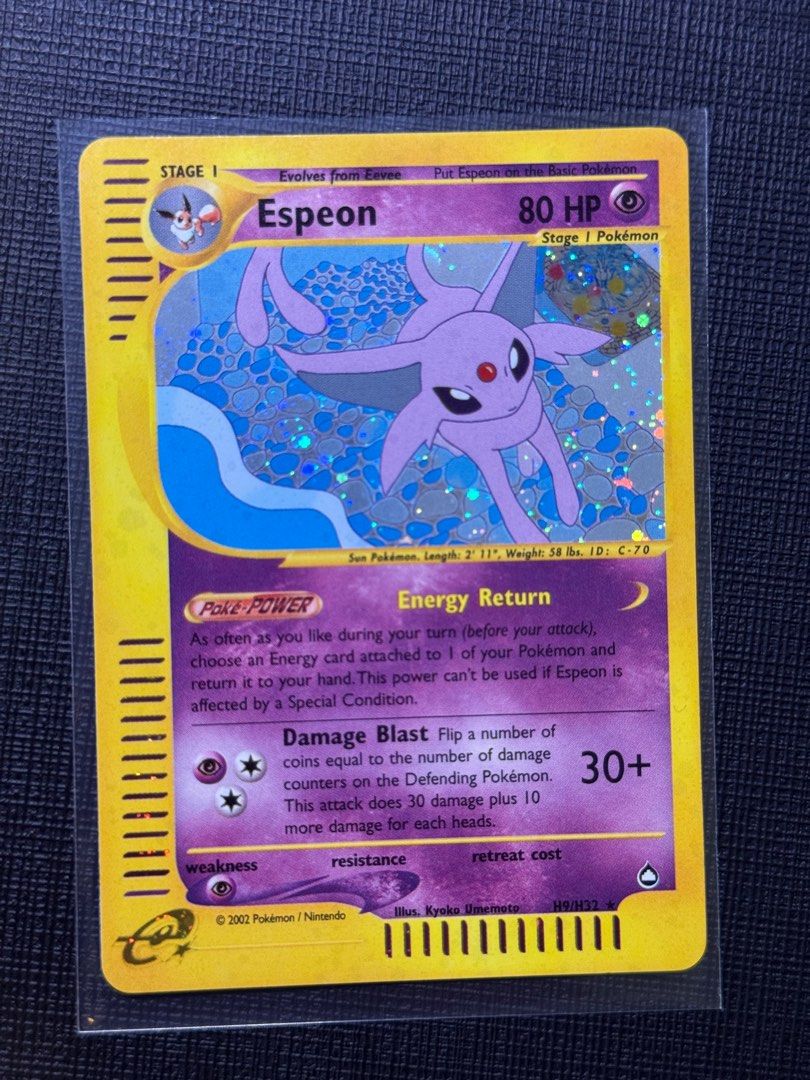 Pokemon Espeom H9/H32 Holl, Hobbies & Toys, Toys & Games on Carousell