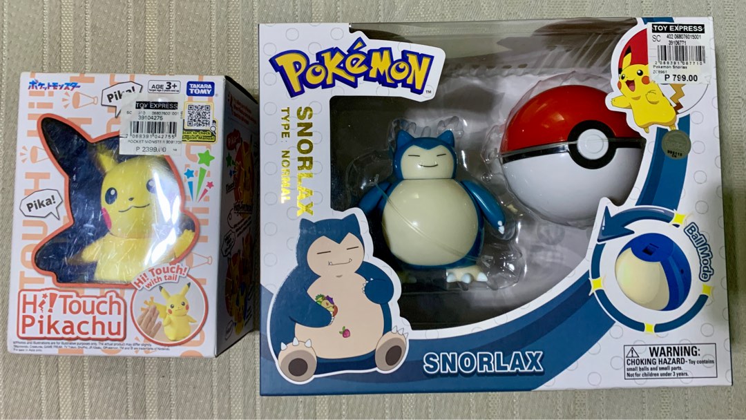Pokemon Figures with freebies pokemon cards, Hobbies & Toys, Toys ...
