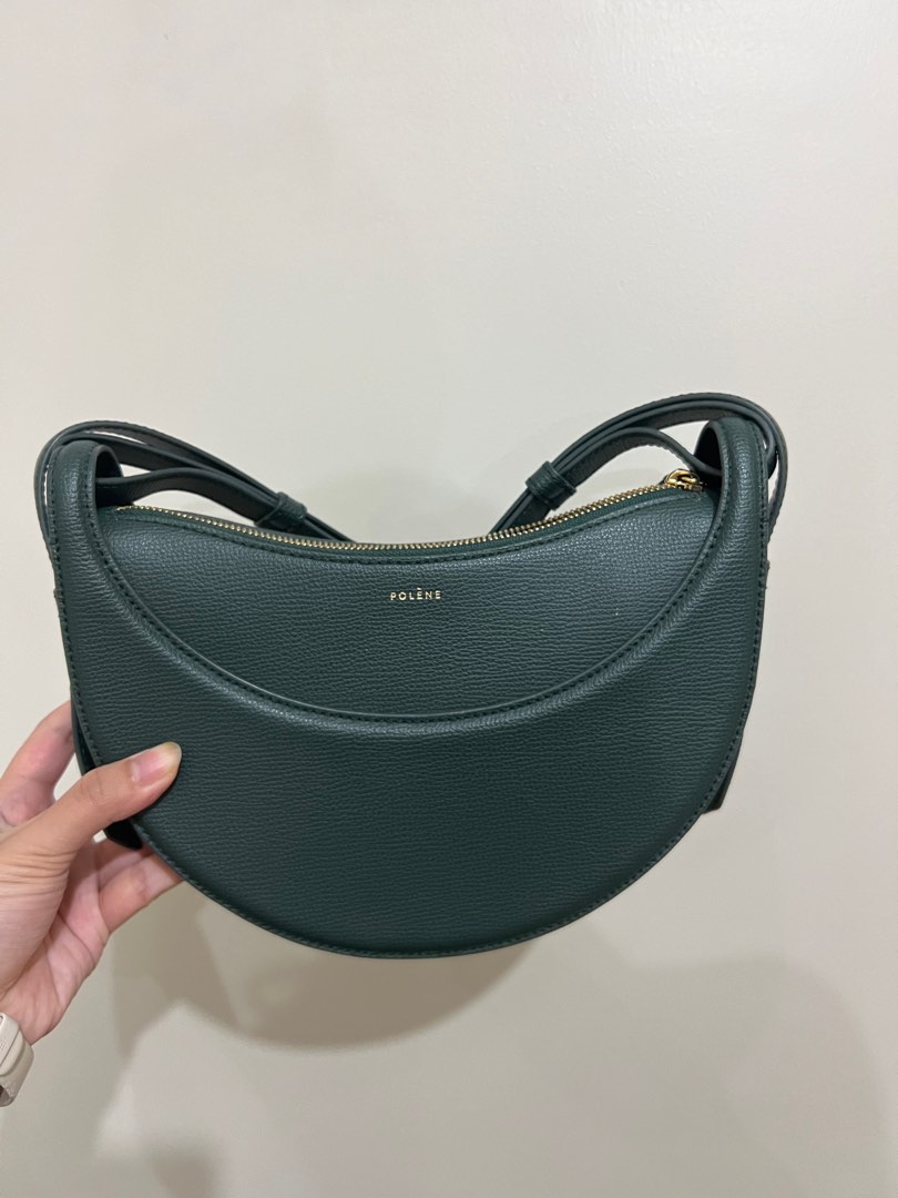 Polene Dix textured green, Women's Fashion, Bags & Wallets, Cross-body ...