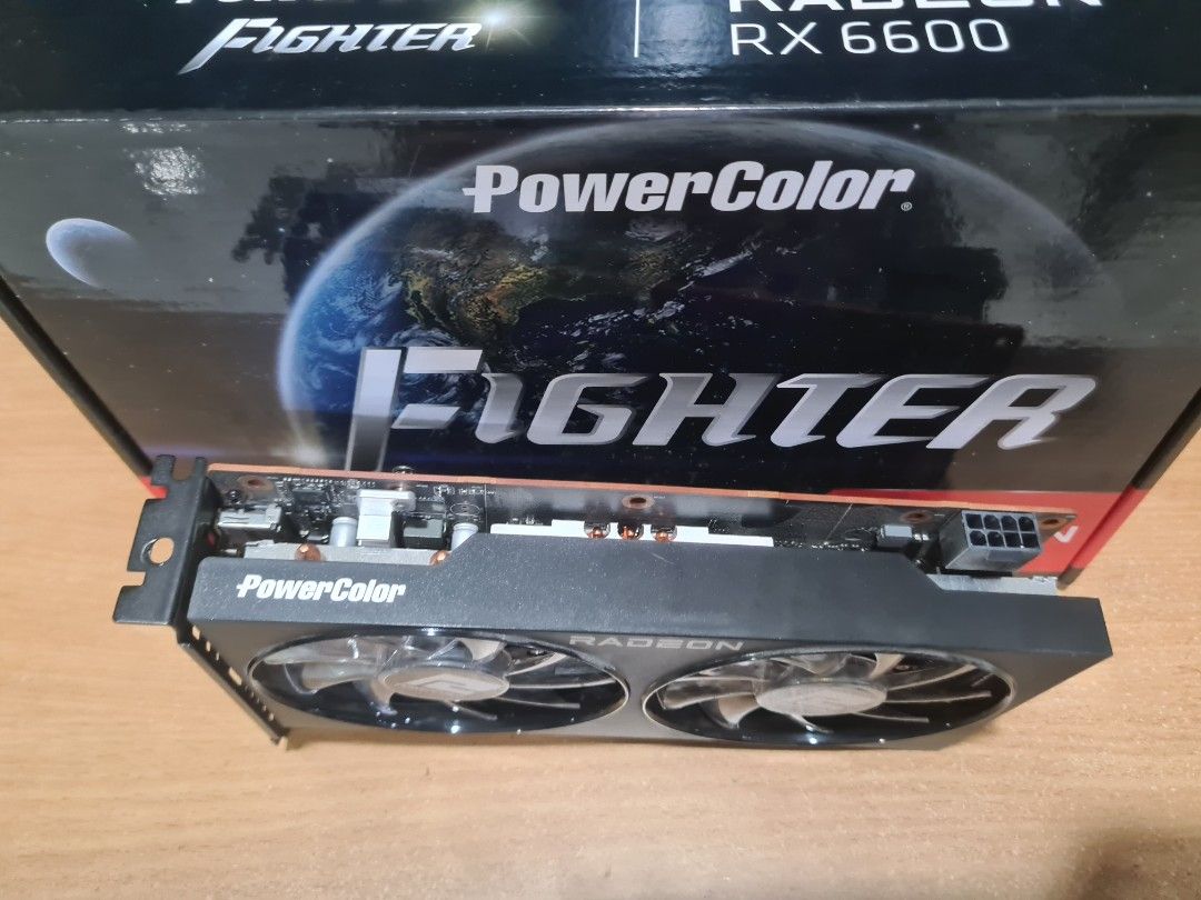 Powercolor Fighter RX 6600 8GB, Computers & Tech, Parts & Accessories ...