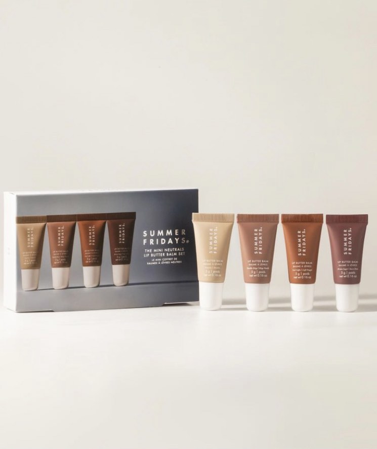 Summer Fridays Mini Neutrals Lip Butter Balm Set, Announcements on ...