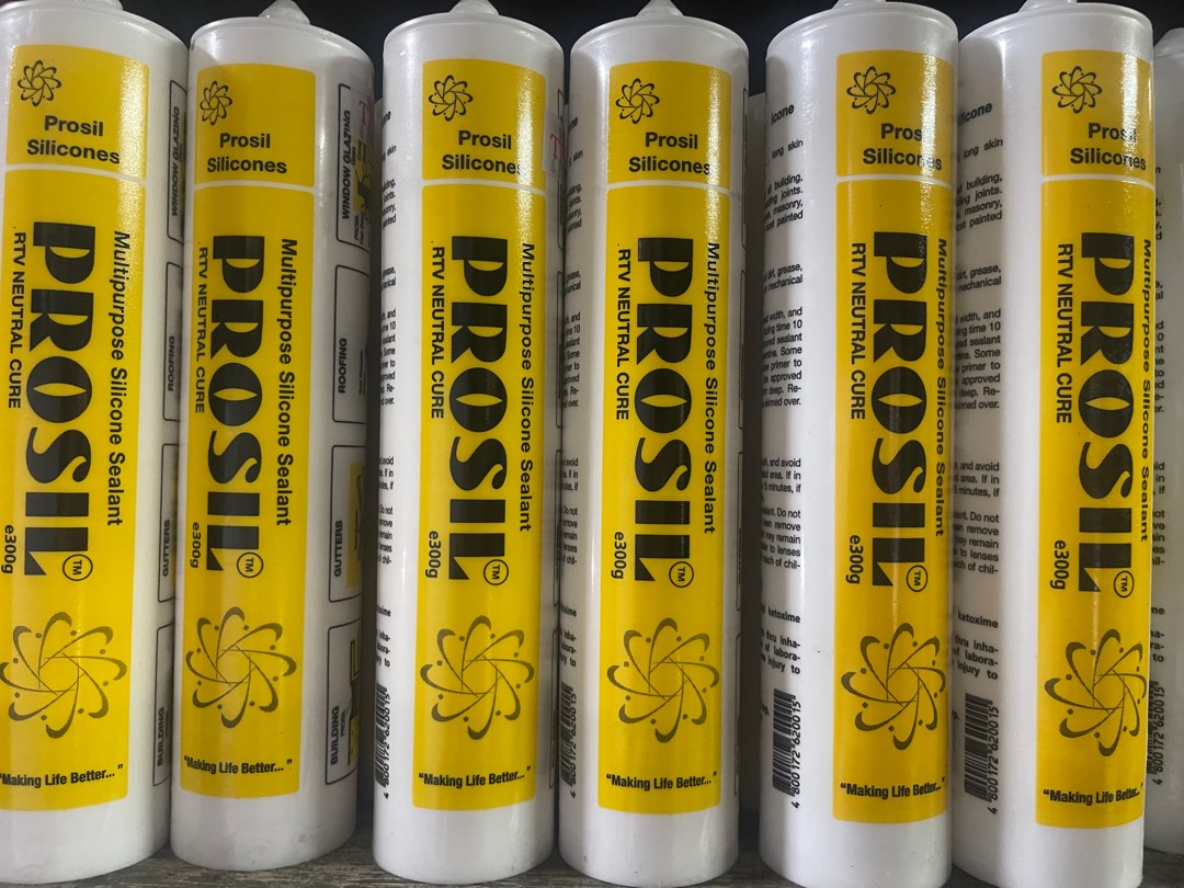 PROSIL Silicone Sealant (Clear, Bronze, Black, White) - ONHAND ...
