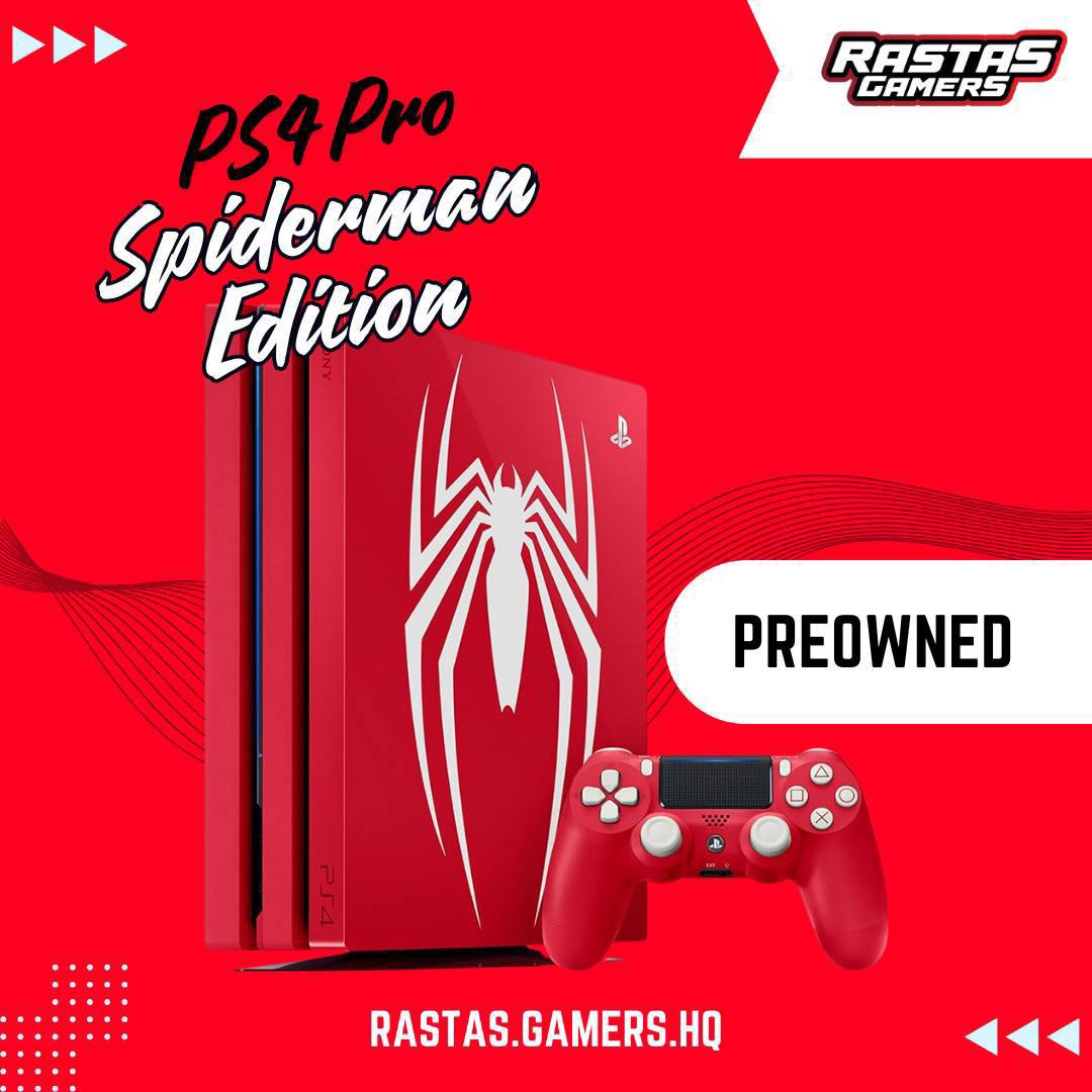PS4 Pro Spiderman Edition, Video Gaming, Video Game Consoles ...