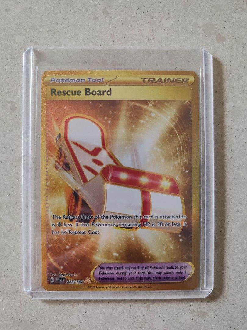 Rescue board gold card, Hobbies & Toys, Toys & Games on Carousell