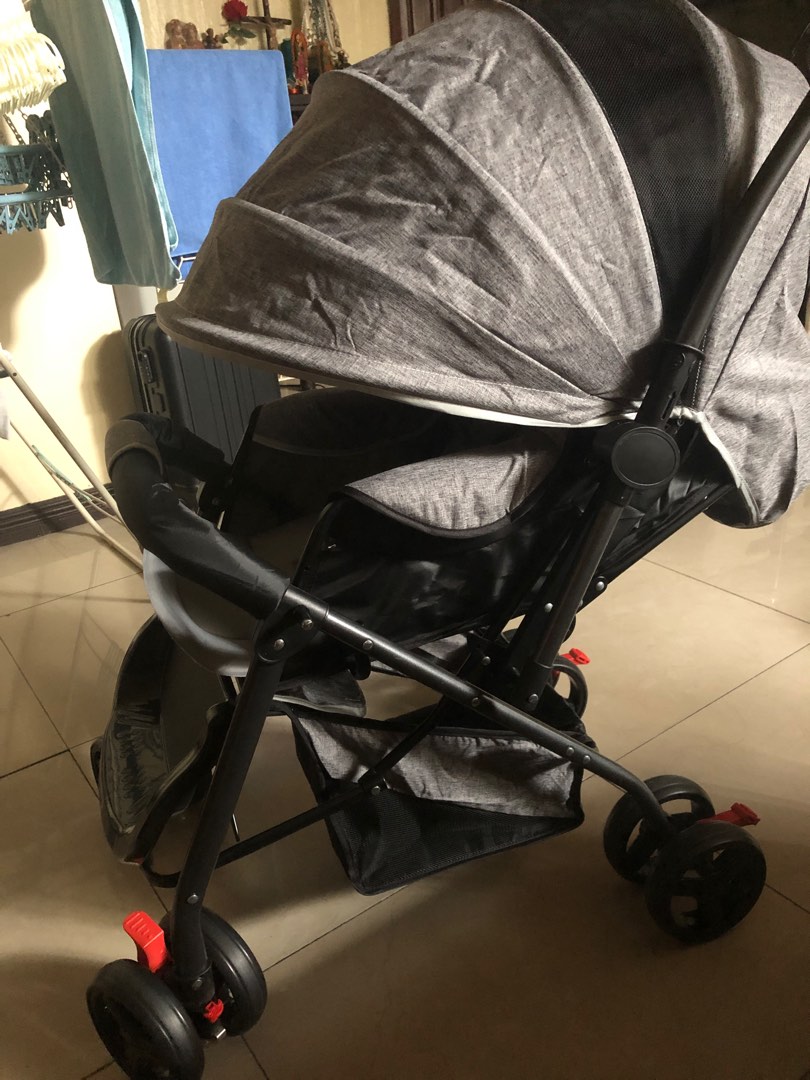 Reversible baby stroller, Babies & Kids, Going Out, Strollers on Carousell