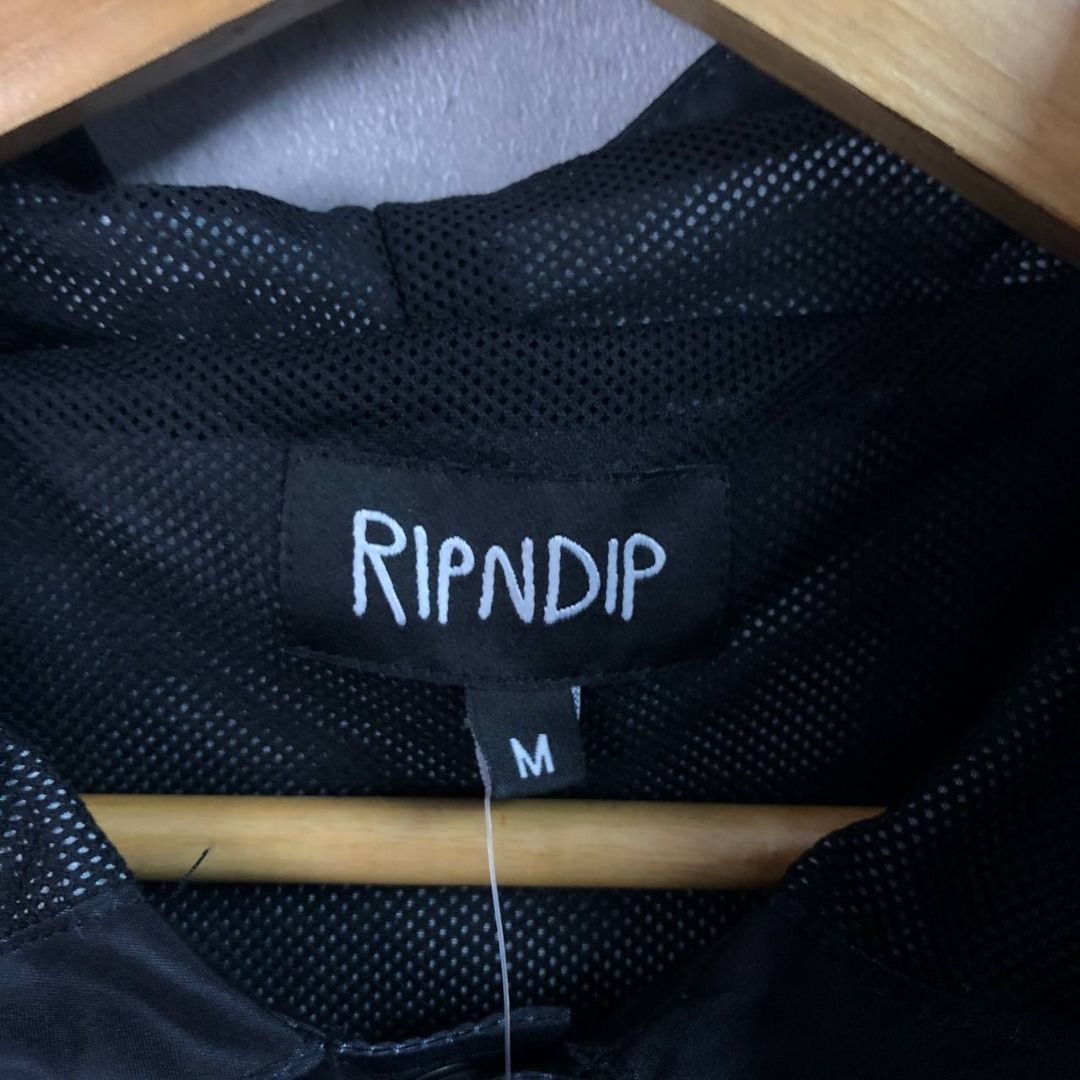 Ripndip Hell Pit Hooded Coach Jacket, Men's Fashion, Coats, Jackets and ...