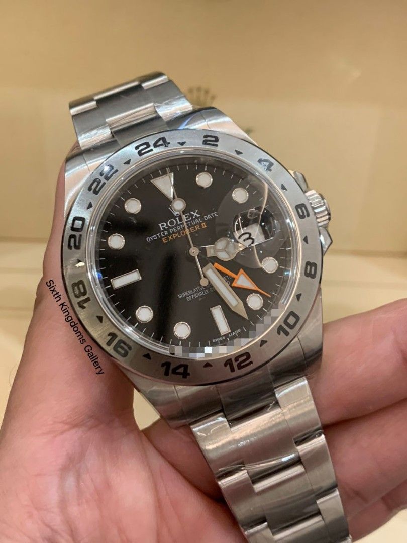Rolex Explorer II 42mm 216570, Luxury, Watches on Carousell
