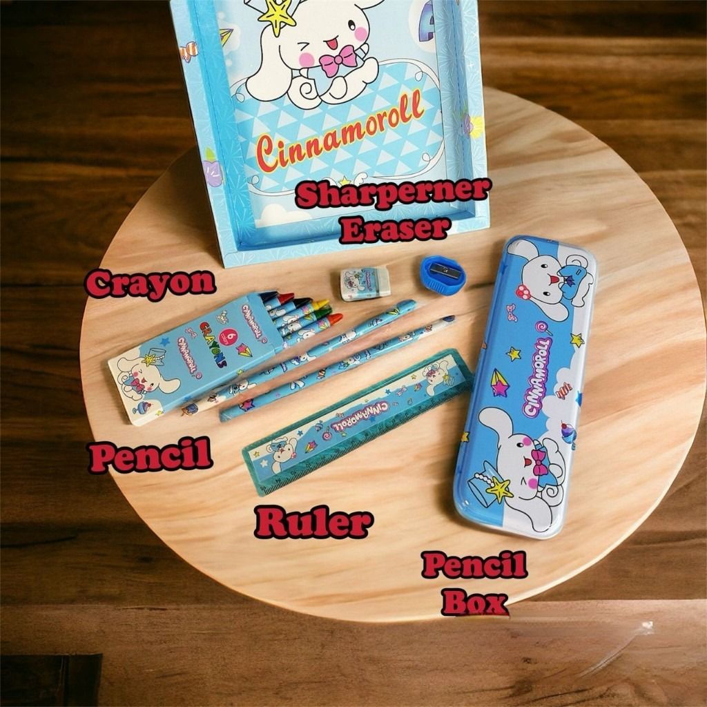 Sanrio Stationery Set with Gift Box Student Prize kuromi Cute Cartoon ...