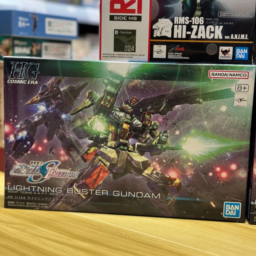 SDCS 高達系列 突擊自由高達極 HG 1/144 電光暴風高達 [ROBOT魂] RMS-106 高性能渣古 ver. A.N.I.M.E. HG 1/144 決鬥閃電高達, 興趣及遊戲 ...
