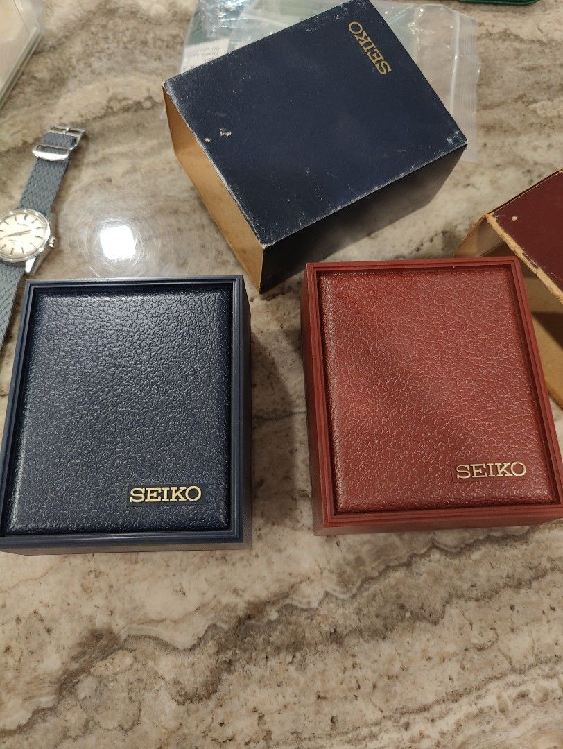 Seiko vintage box, Men's Fashion, Watches & Accessories, Watches on ...