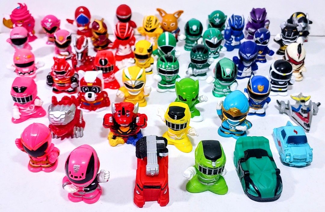 Sentai / Power Rangers / Ultraman/ Kamen/ Kaiju Finger Puppets, Chibi ...