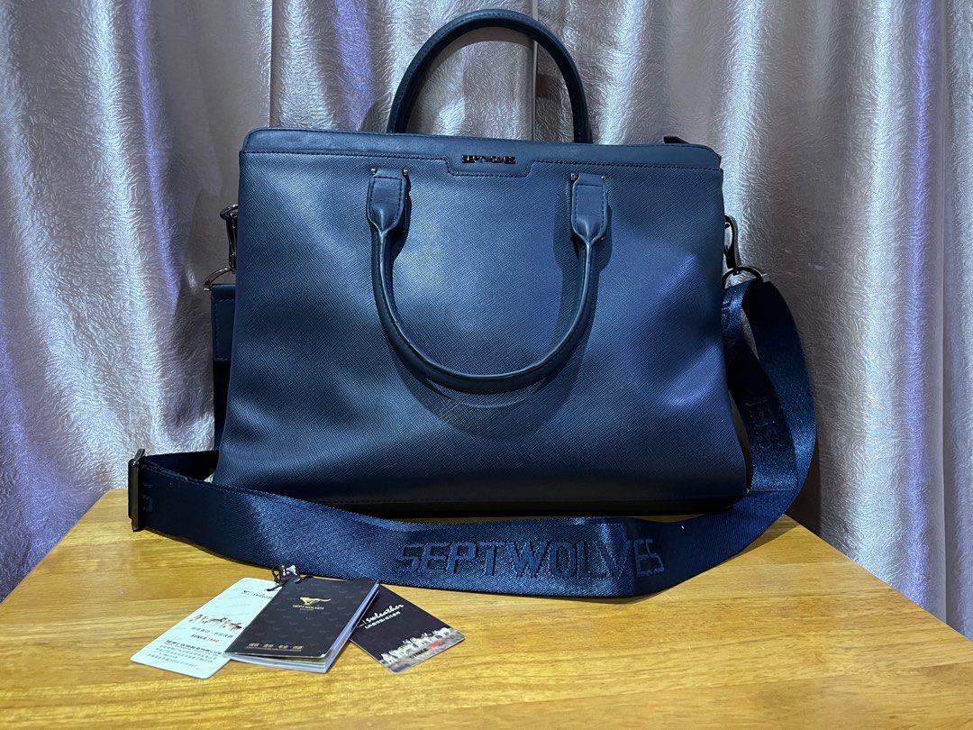 Septwolves laptop bag, Luxury, Bags & Wallets on Carousell