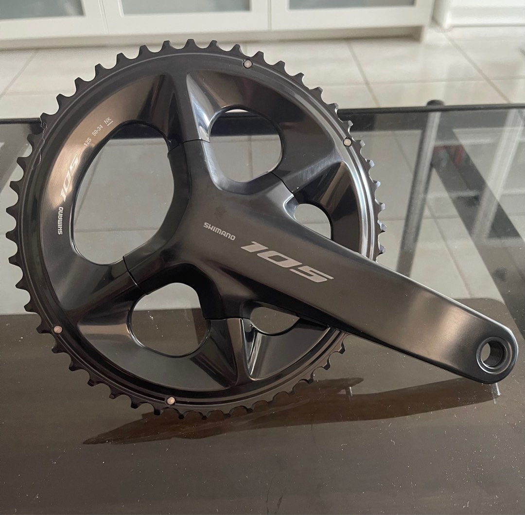 Shimano 105 Crankset R7100, Sports Equipment, Bicycles & Parts ...