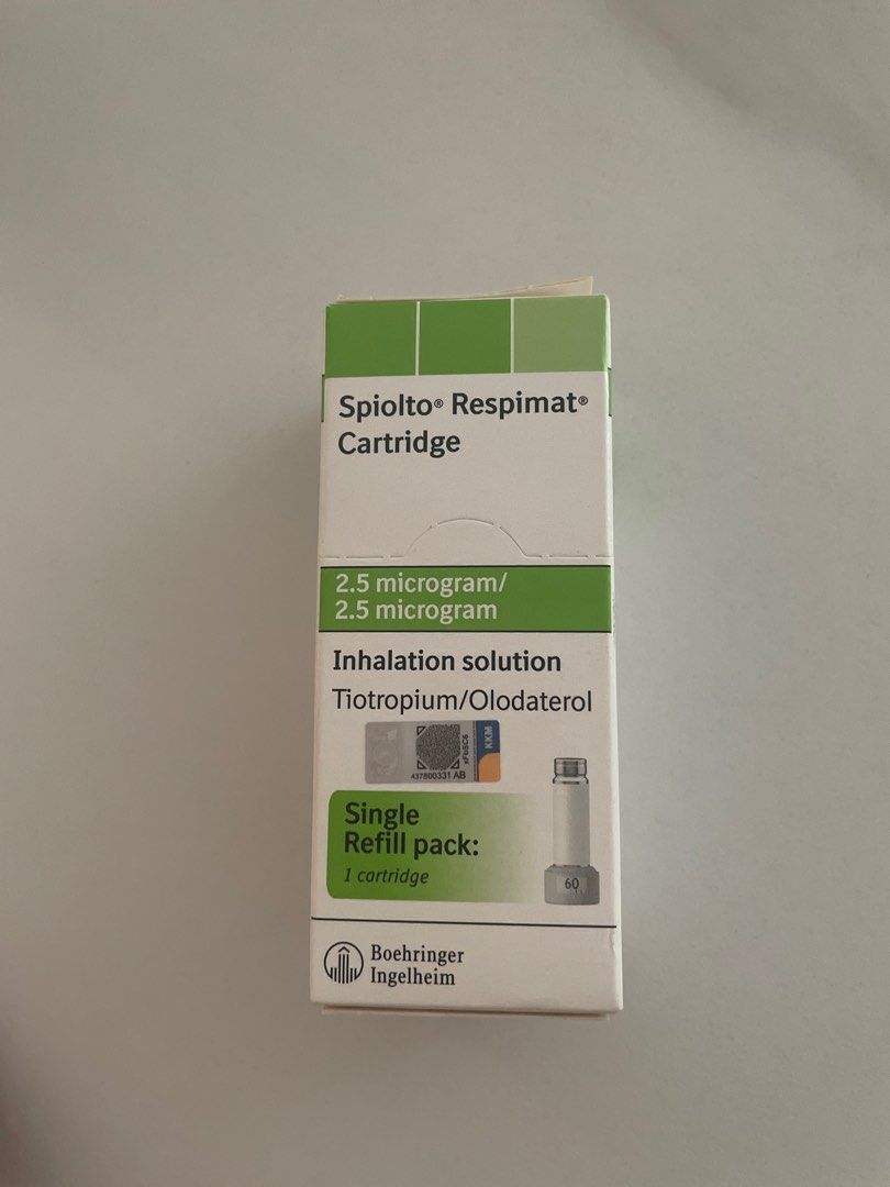 Spiolto respimat cartridge, Health & Nutrition, Medical Supplies ...