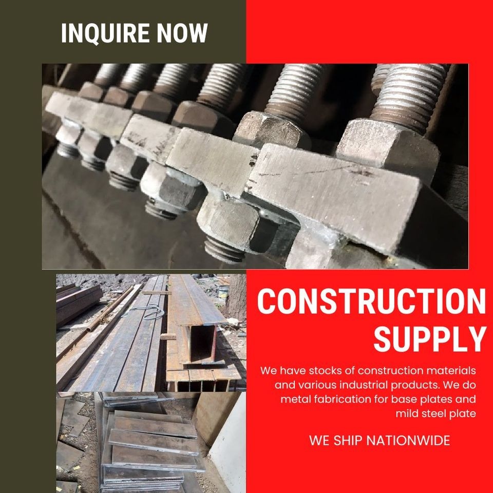 Stud Bolts for Sale / Base Plate / MS Plate / Anchor Bolts / Chemical ...