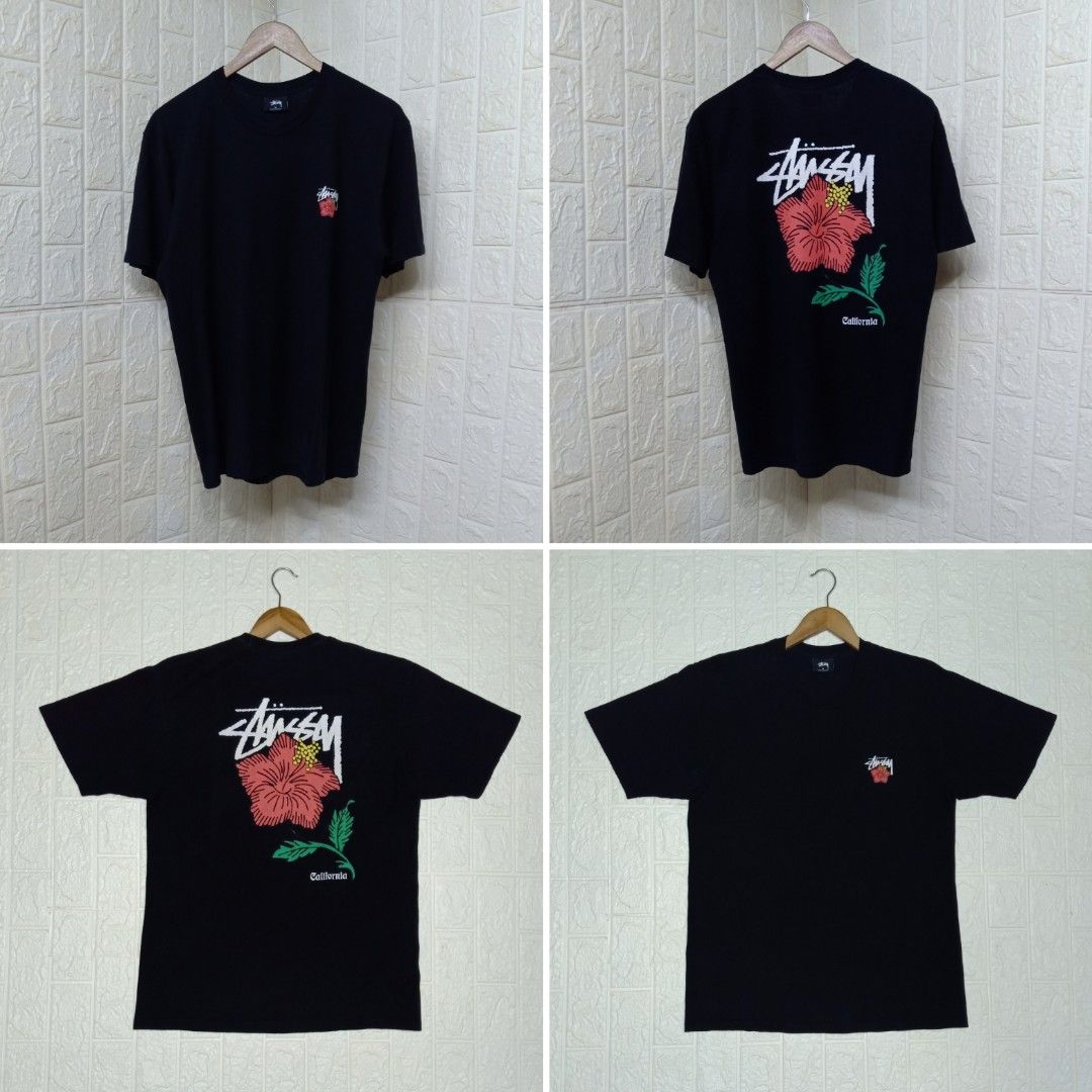 Stussy Bunga Raya, Men's Fashion, Tops & Sets, Tshirts & Polo Shirts on ...