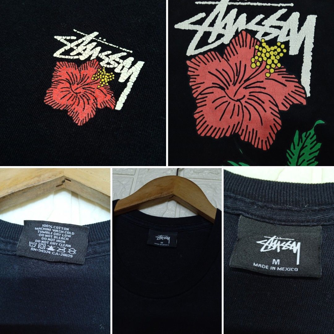Stussy Bunga Raya, Men's Fashion, Tops & Sets, Tshirts & Polo Shirts on ...