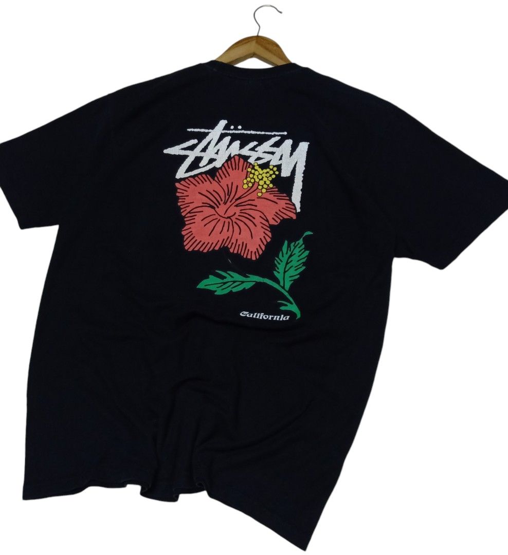 Stussy Bunga Raya, Men's Fashion, Tops & Sets, Tshirts & Polo Shirts on ...