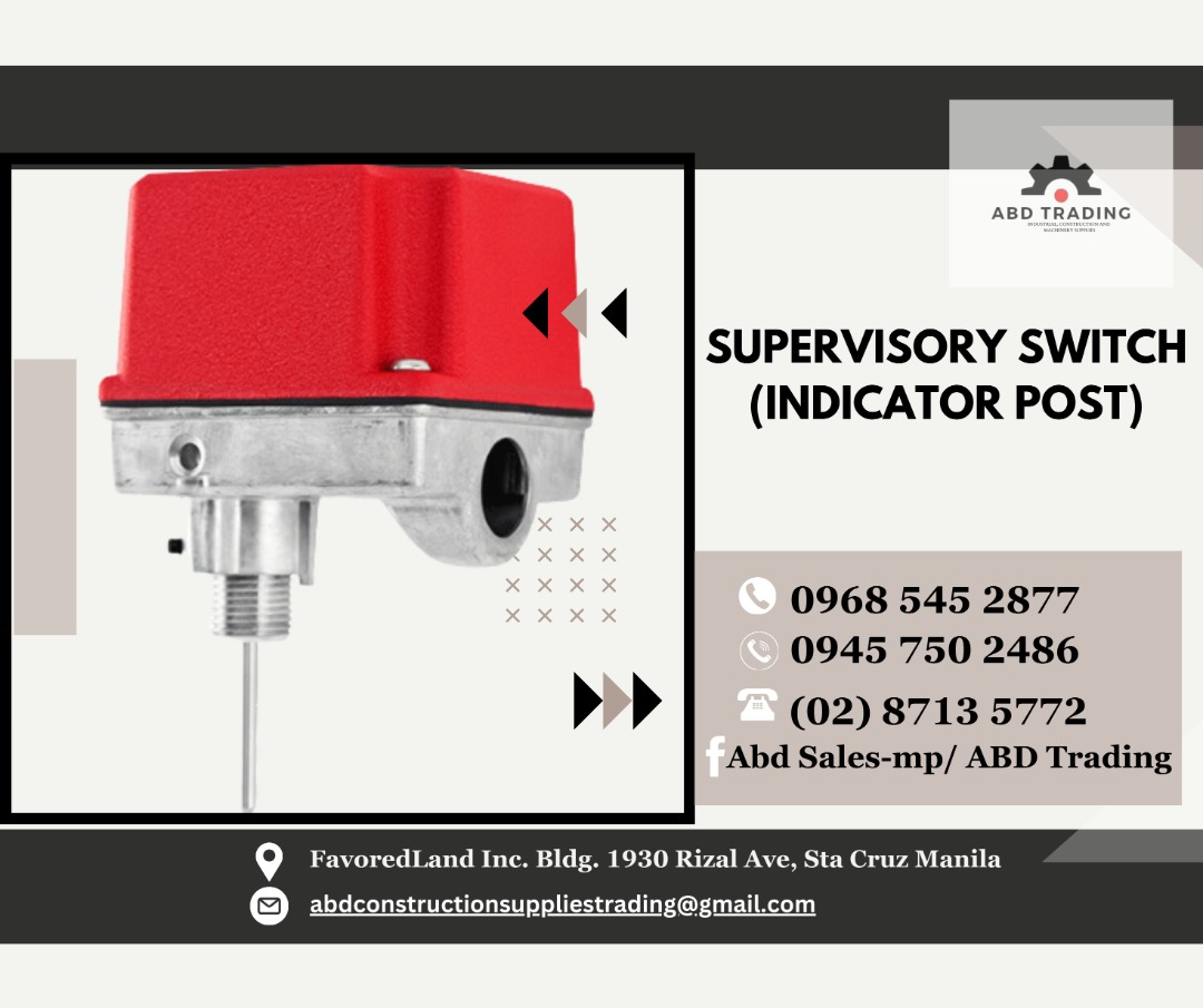 SUPERVISORY SWITCH (INDICATOR), Commercial & Industrial, Construction ...