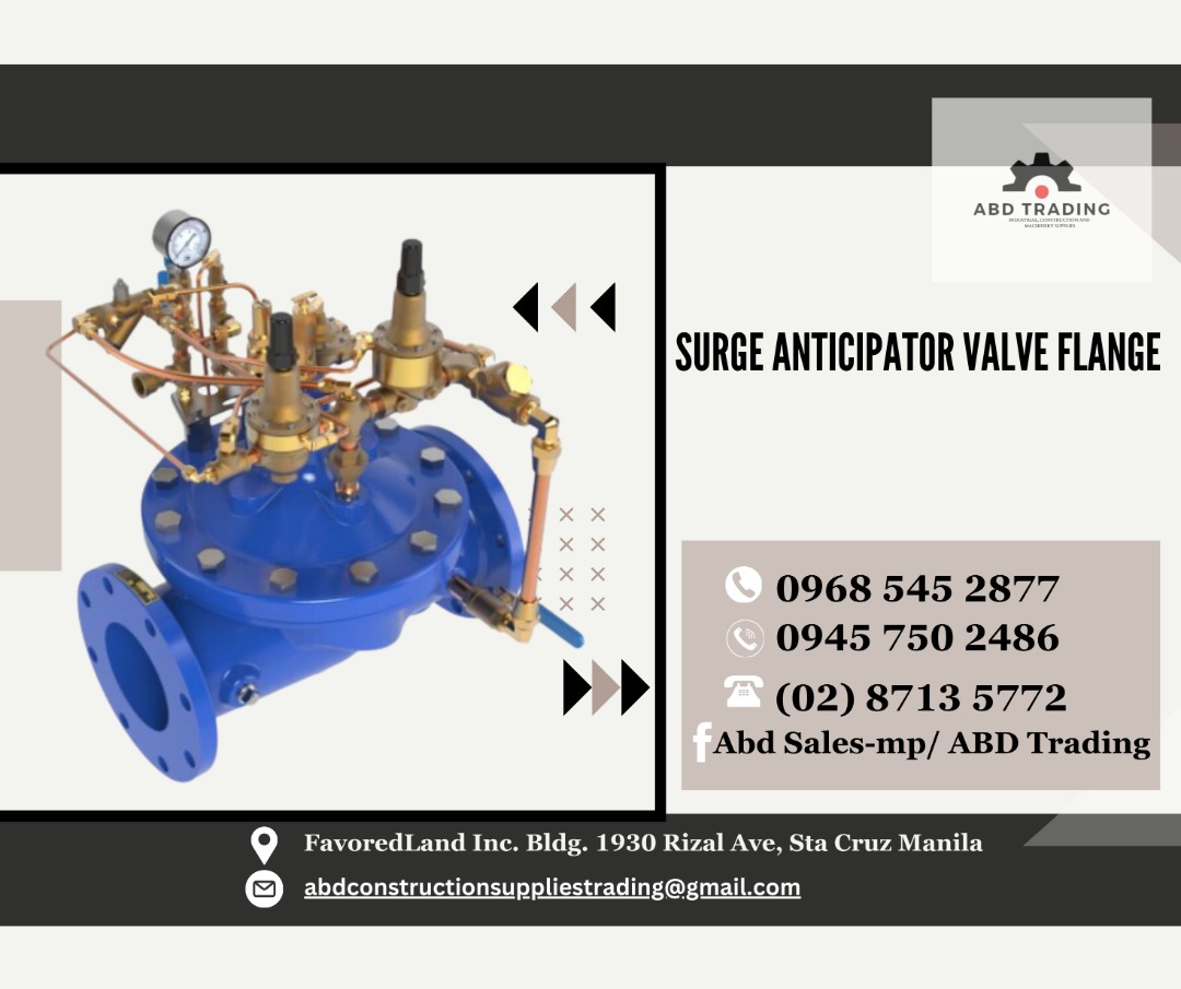 SURGE ANTICIPATOR VALVE FLANGE, Commercial & Industrial, Construction ...