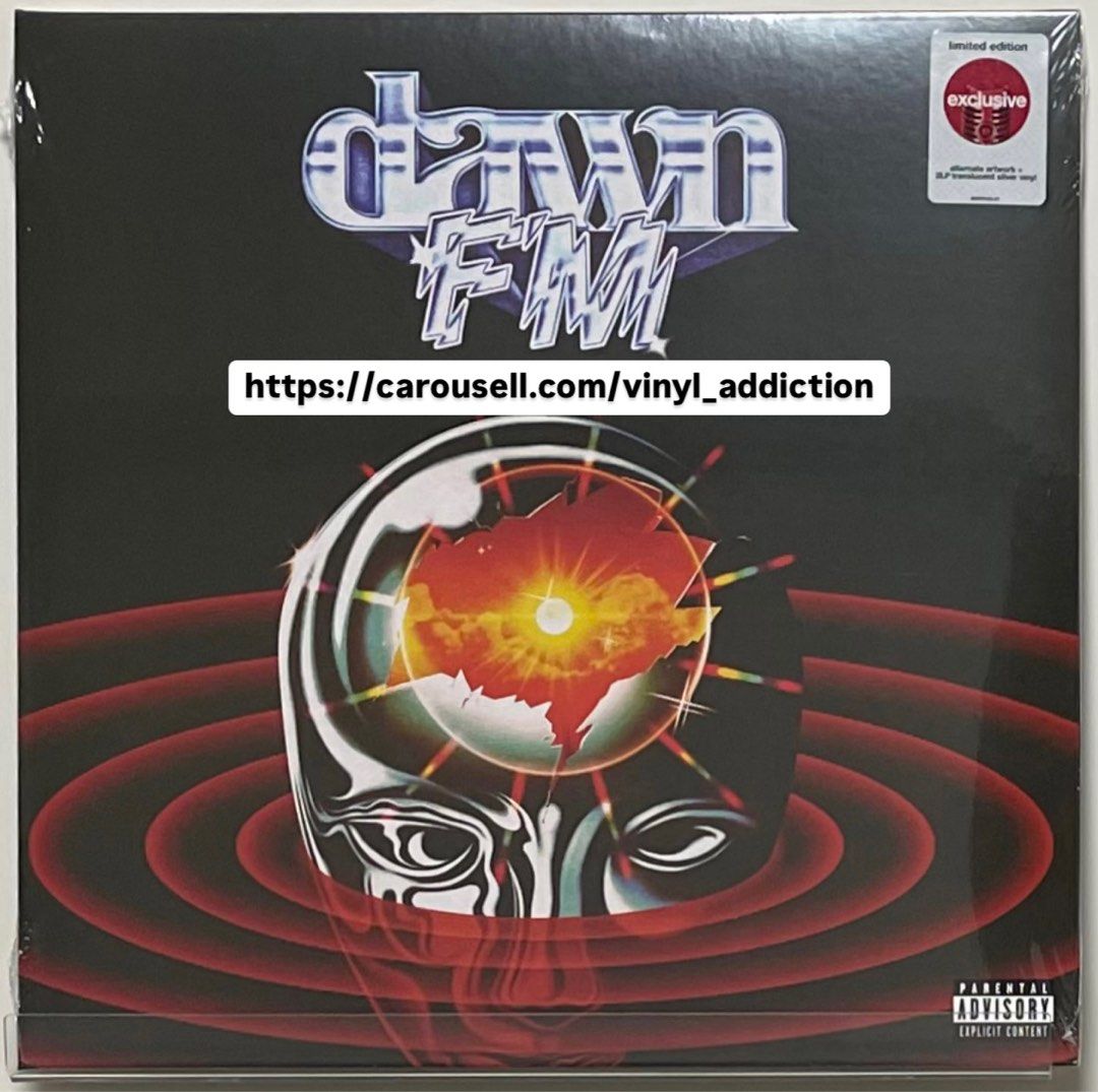 [現貨]The Weeknd Dawn FM Target exclusive silver vinyl 限量版銀膠 2LP 雙碟, 興趣及 ...