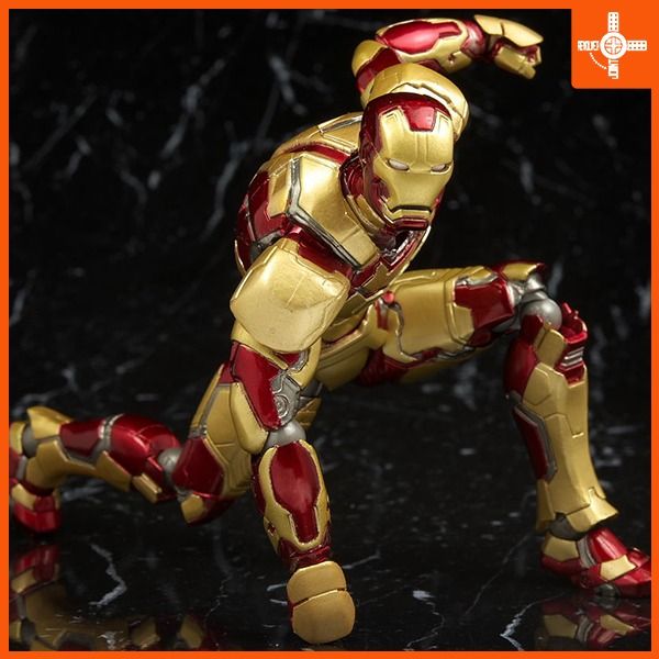 Tokusatsu Revoltech 049 Iron Man Mark 42, Hobbies & Toys, Toys & Games ...