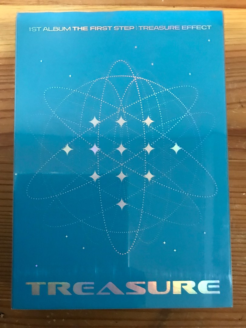 TREASURE UNSEALED 1st Album (Blue Ver), Hobbies & Toys, Memorabilia ...