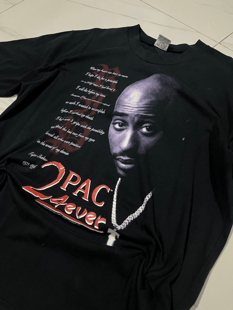 Tupac 4ever, Men's Fashion, Tops & Sets, Tshirts & Polo Shirts on Carousell