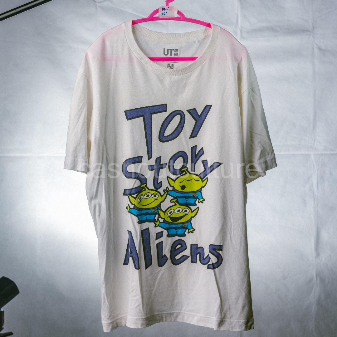Uniqlo UT Pixar Toy Story Aliens, Men's Fashion, Tops & Sets, Tshirts ...