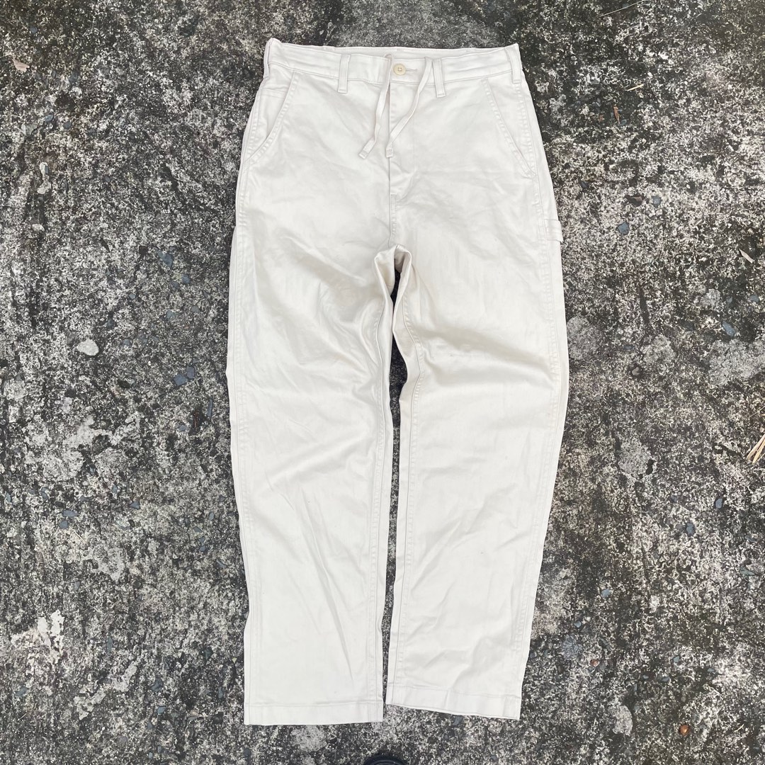 Uniqlo Utility Work Pants (Carpenter), Men's Fashion, Bottoms, Jeans on ...