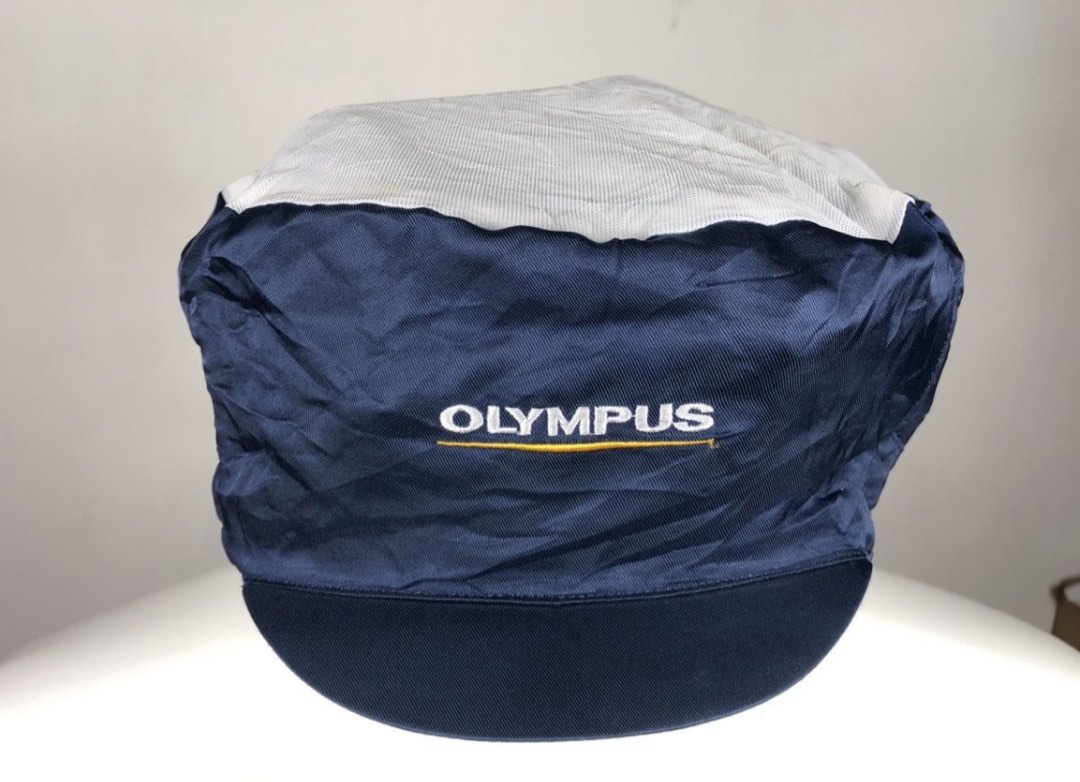 Vintage Olympus Camera Hats Caps, Luxury, Apparel on Carousell