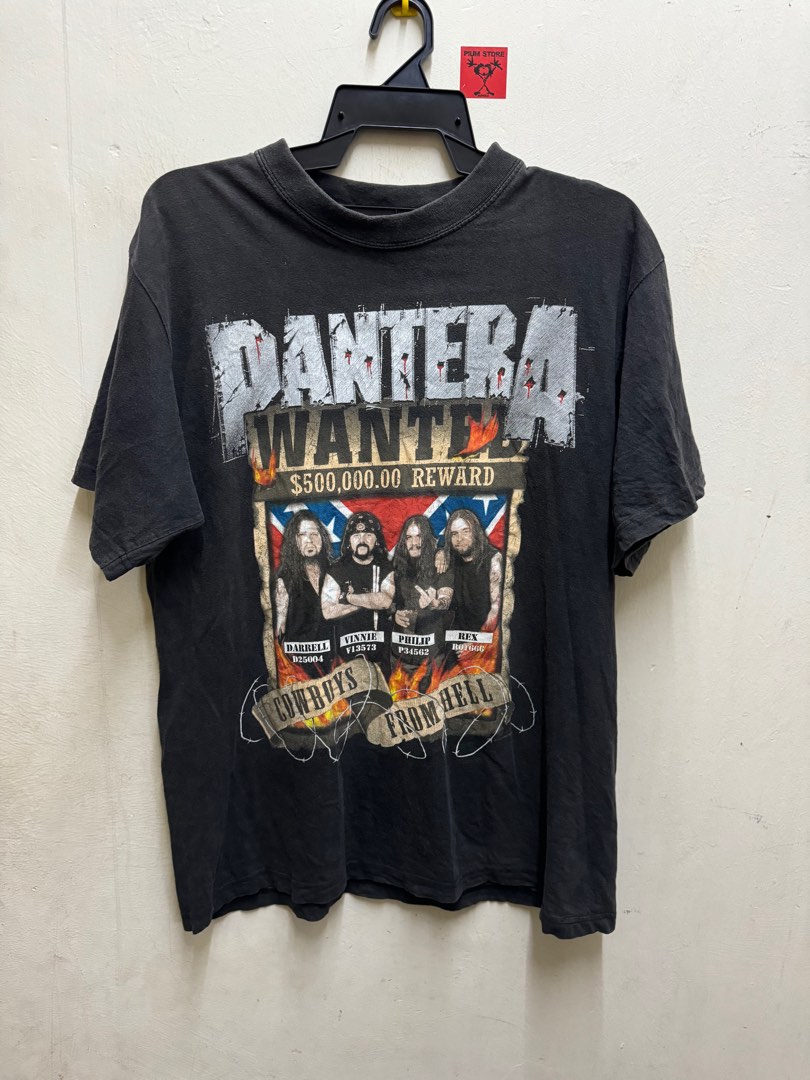 Vintage Pantera, Men's Fashion, Tops & Sets, Tshirts & Polo Shirts on ...