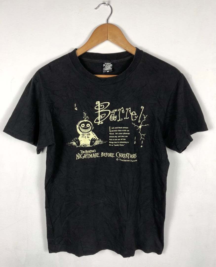 Vtg Tim Burton Nightmare Before Christmas Glow In The Dark Made In Usa ...