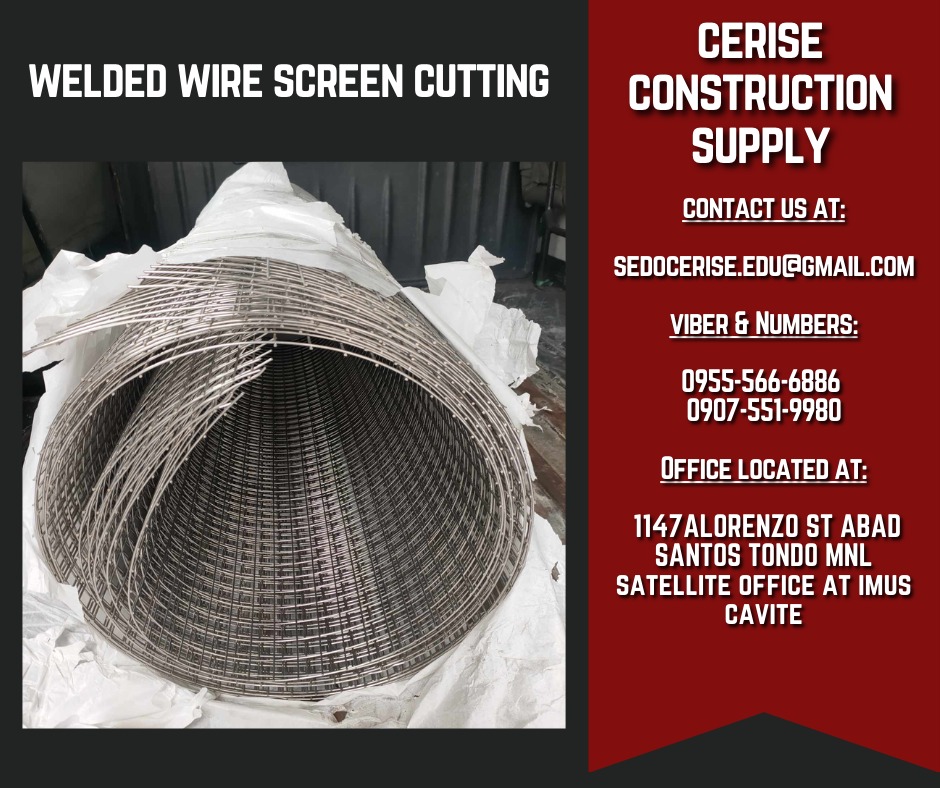 Wilded wire screen cutting, Commercial & Industrial, Construction Tools ...