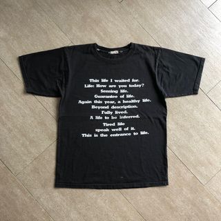 Wording Tee, Men's Fashion, Tops & Sets, Tshirts & Polo Shirts on Carousell